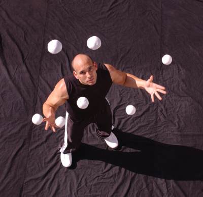 Professional Juggler | Jeff Sauer Experience